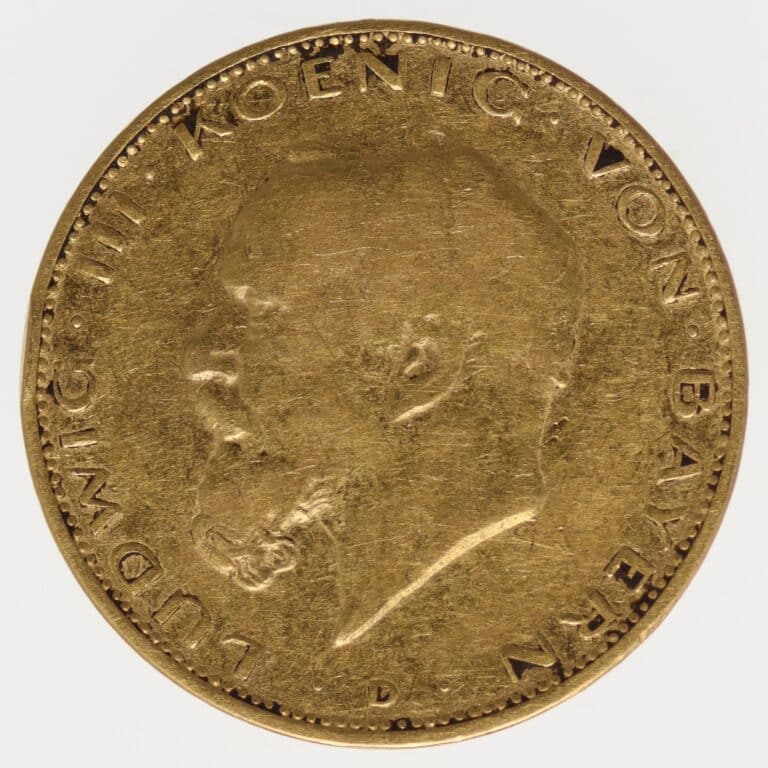 Bayern Ludwig II. 10 Mark 1873 - pro aurum Numismatik