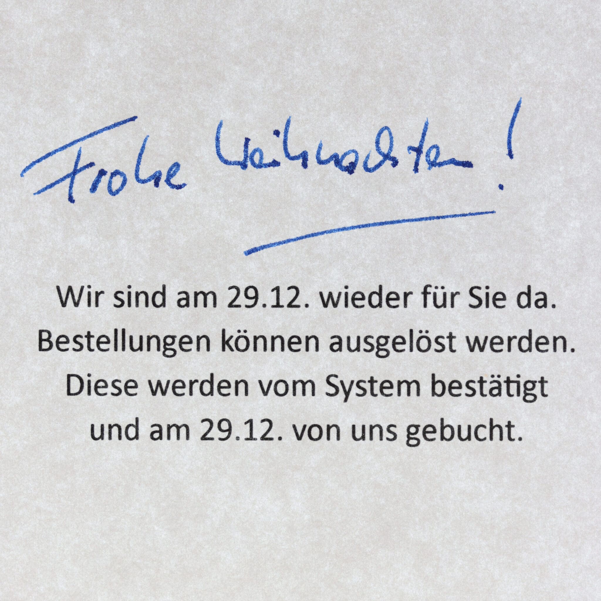 Wir wünschen schöne Feiertage! - pro aurum Numismatik